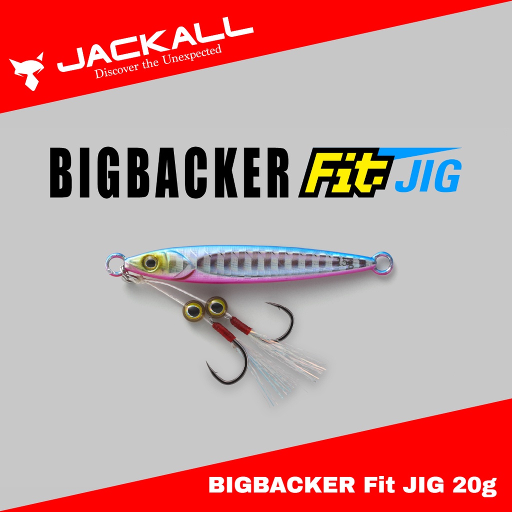 Jackall Metal Jig Big Backer Fit Jig 20 Grams | Shopee Malaysia
