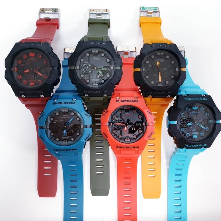 SPECIAL PROMOTION CASIO_G SHOCK_GA DUAL TIME SILICON STRAP WATCH FOR ...