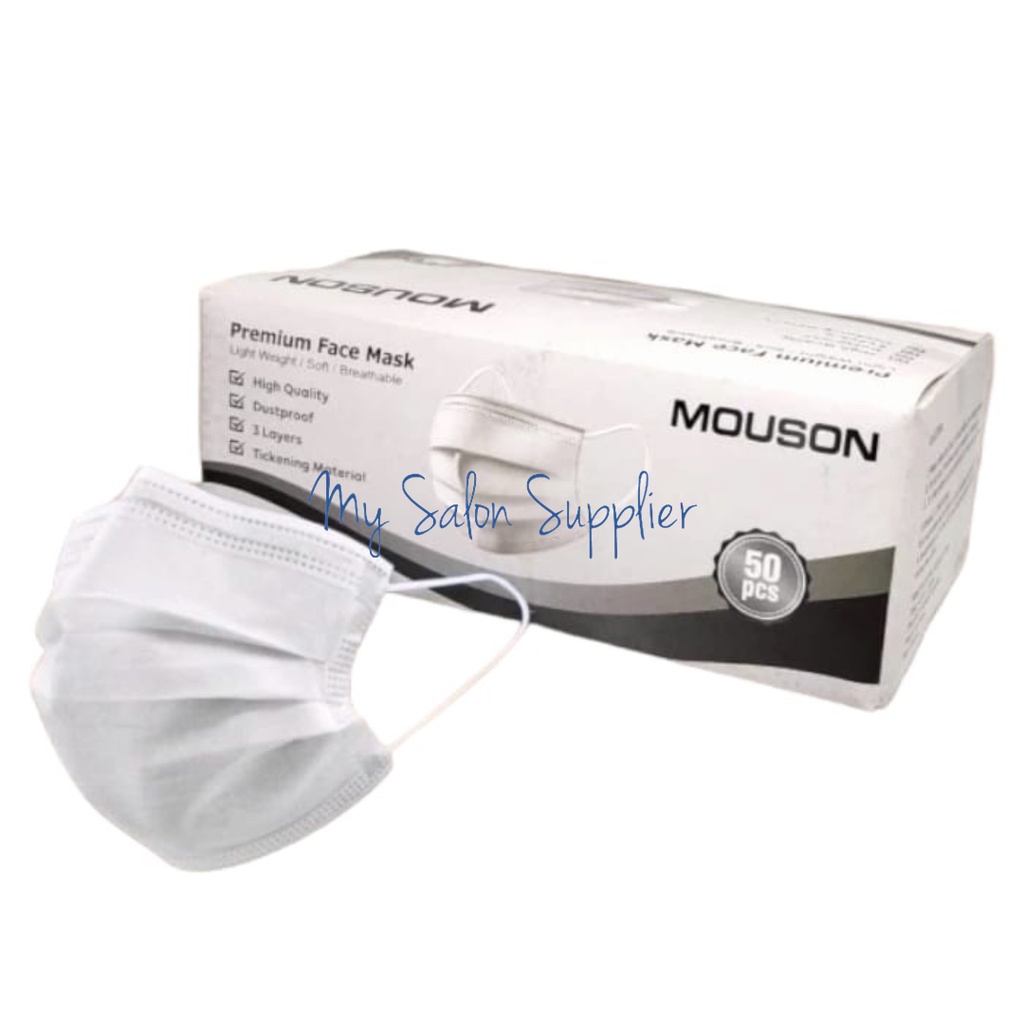 Disposable 3ply Earloop Mask 50 Contents/Mouth Mask | Shopee Malaysia