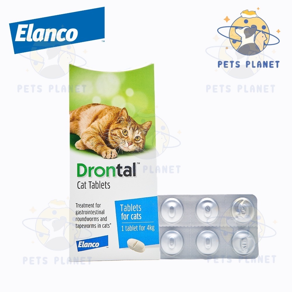 Drontal Cat Tablets Dewomer (1 PCS) | Shopee Malaysia