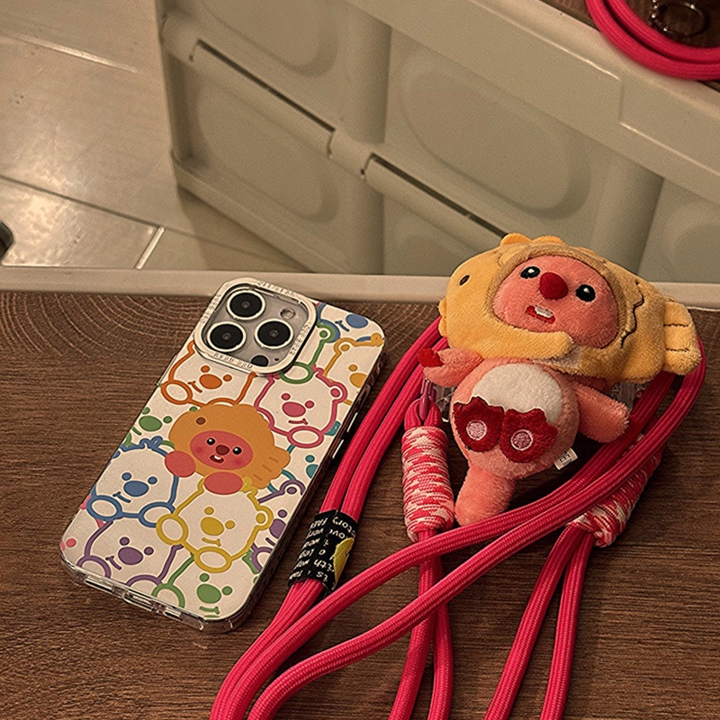 Beaver Bear Mobile Phone Strap Rope Shoulder Carrying Cross Body ...