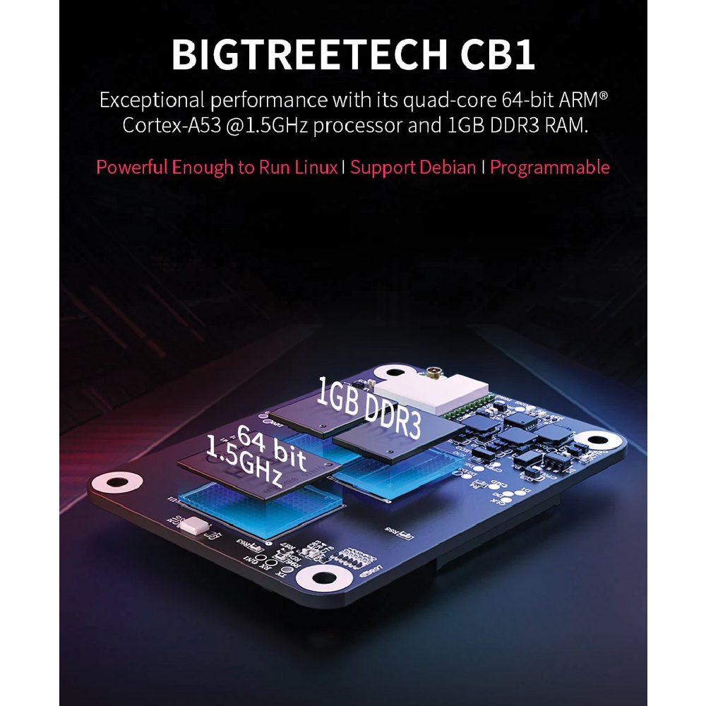 BIGTREETECH CB1 v2.2 for Klipper FDM 3D Printer Creality Ender 3 CR 10 Manta Twotrees | Shopee ...