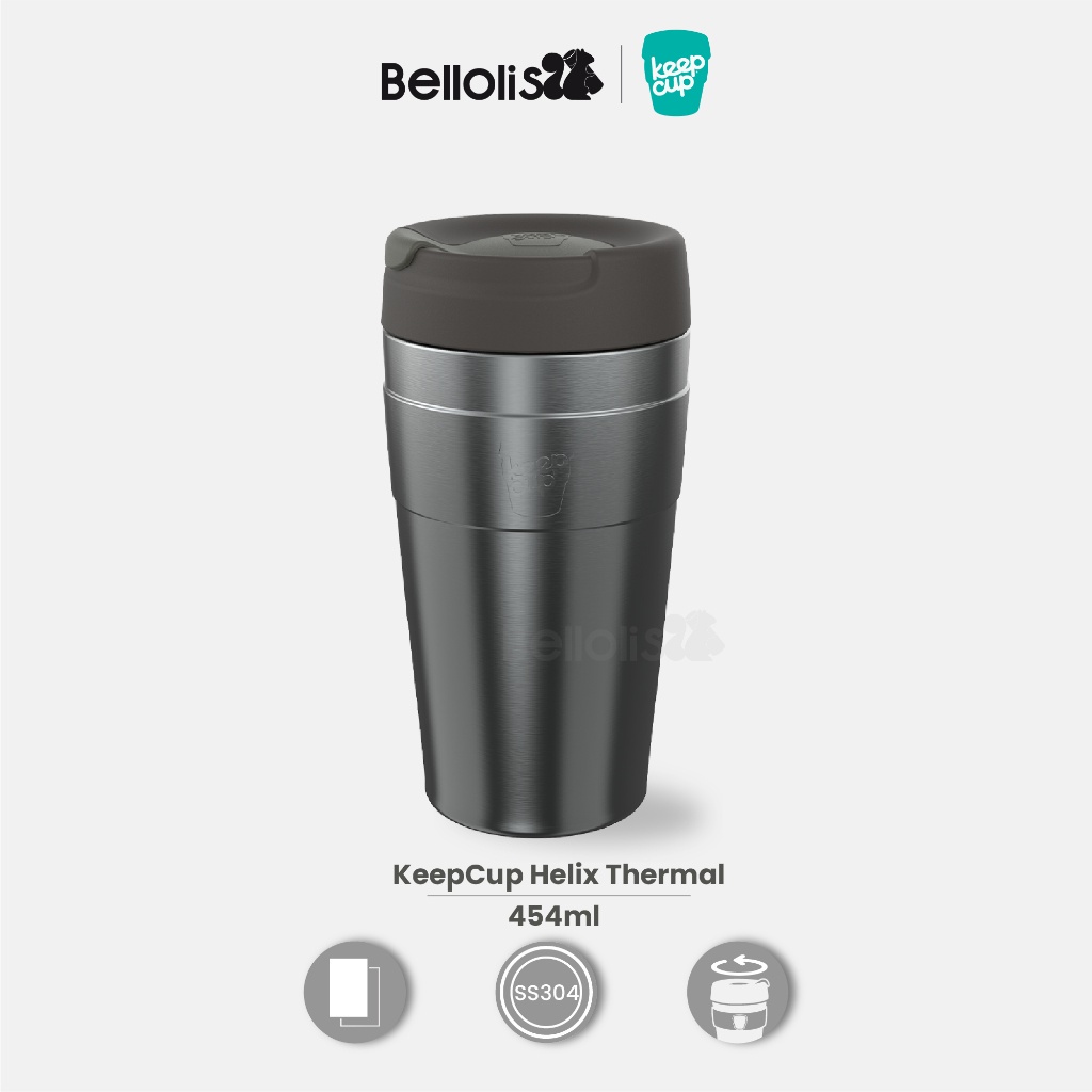 [Authentic] KeepCup Helix Thermal 16oz / 450ml Coffee Mug - BPA Free ...