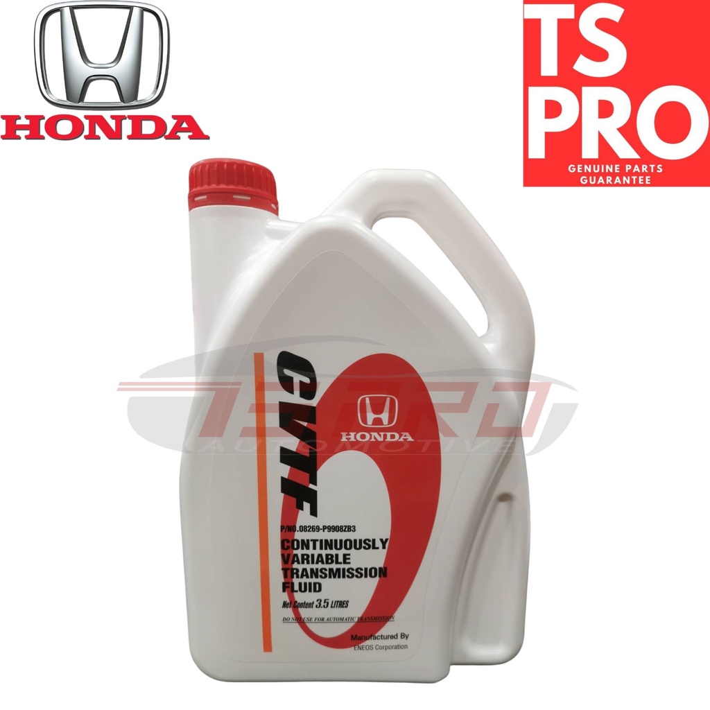 Honda Genuine CVTF Continuously Variable Transmission Fluid 3.5L ...