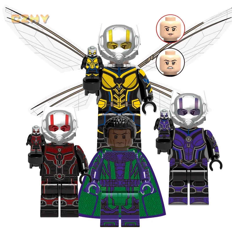 NEW Antman Wasp Mini Building Blocks Toys Figures Kang The Conqueror ...
