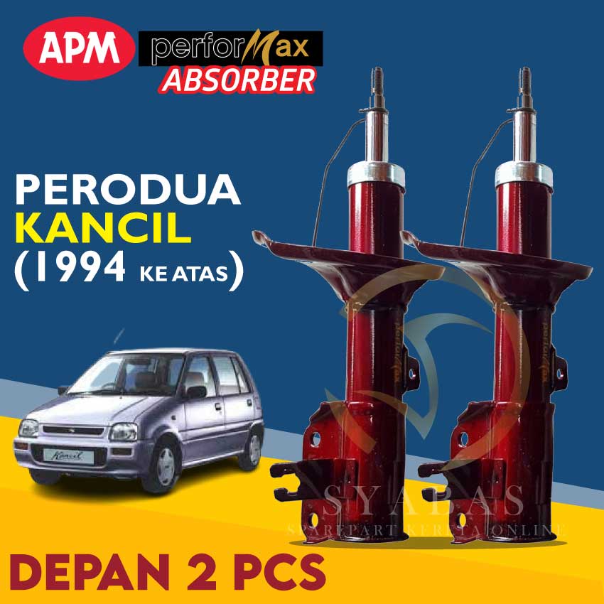 APM PERFORMAX ABSORBER PERODUA KANCIL 660 / 850 (1994) FRONT / REAR ...