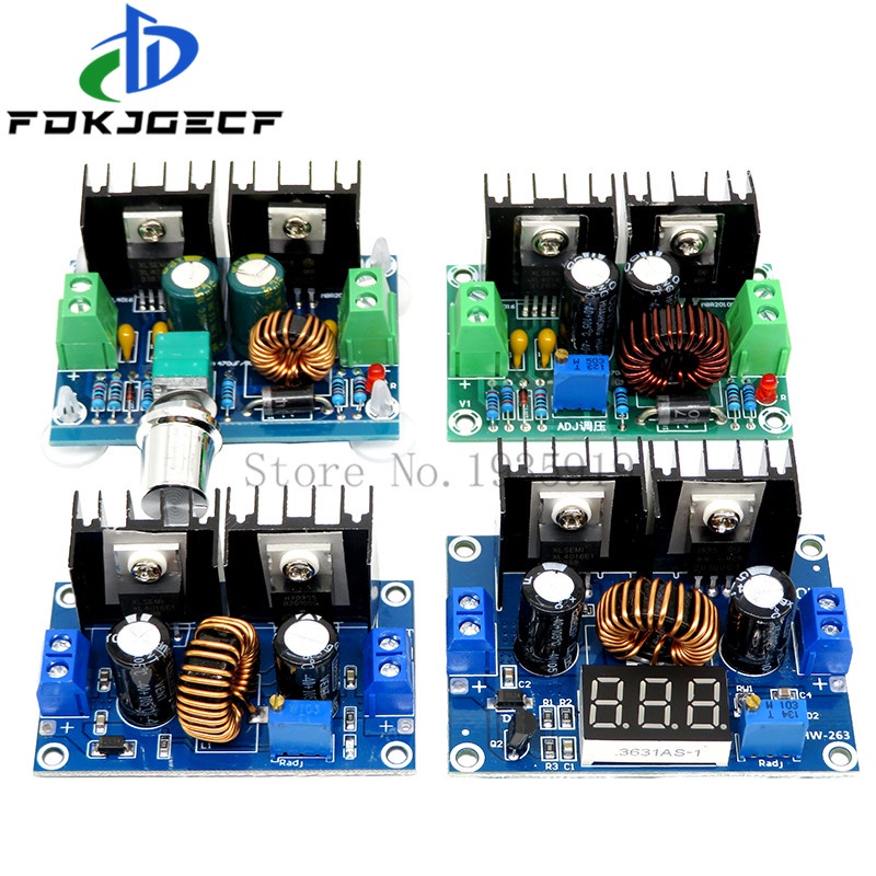 XH-M401 XL4016E1 Voltage Regulator Digital PWM Adjustabl DC-DC Step Down Buck Converter Power ...