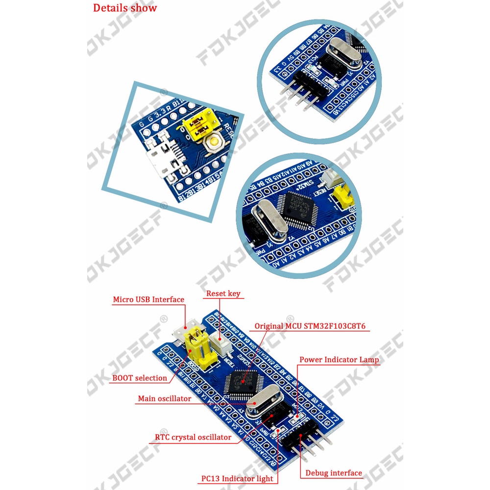 Stm32f103c8t6 Arm Stm32 Minimum System Development Board Stm Module For