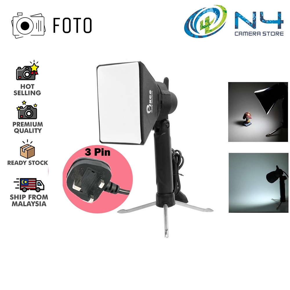 (Secondhand)Portable Mini Softbox Photo Photography Lighting Studio LED ...