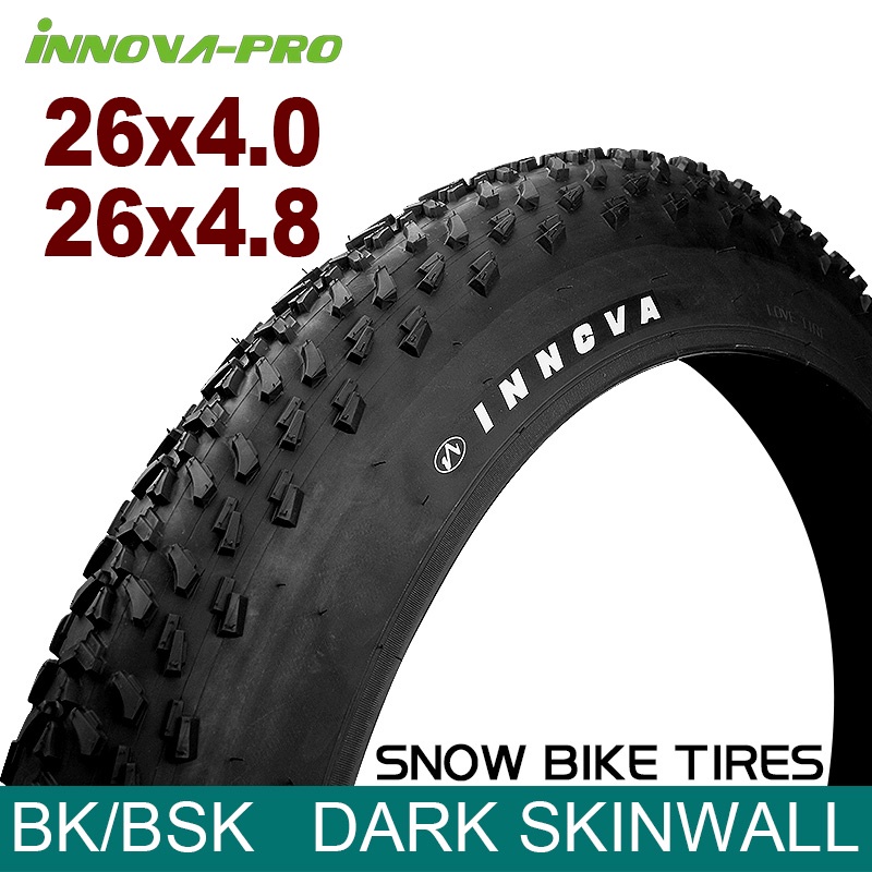 INNOVA 26*4.0 Fatbike Tires 26x4.0 Fat Tire 26x4.8 Beach Snow Bike 26 ...