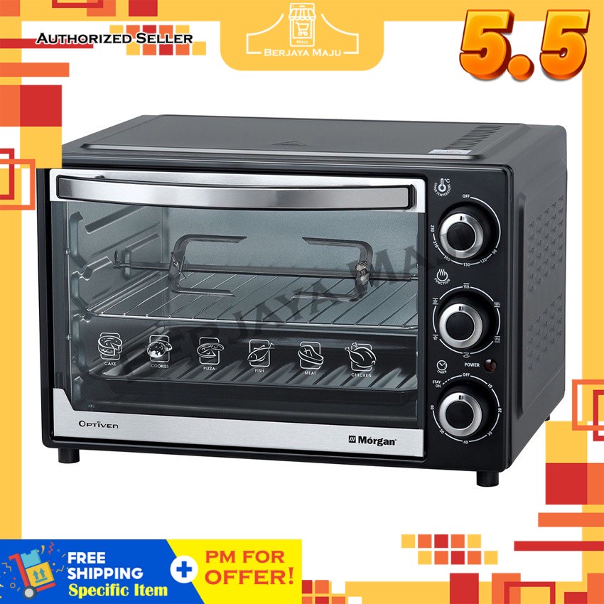 Morgan 30L Electric Oven MEO-GLAMO 30RC | Shopee Malaysia