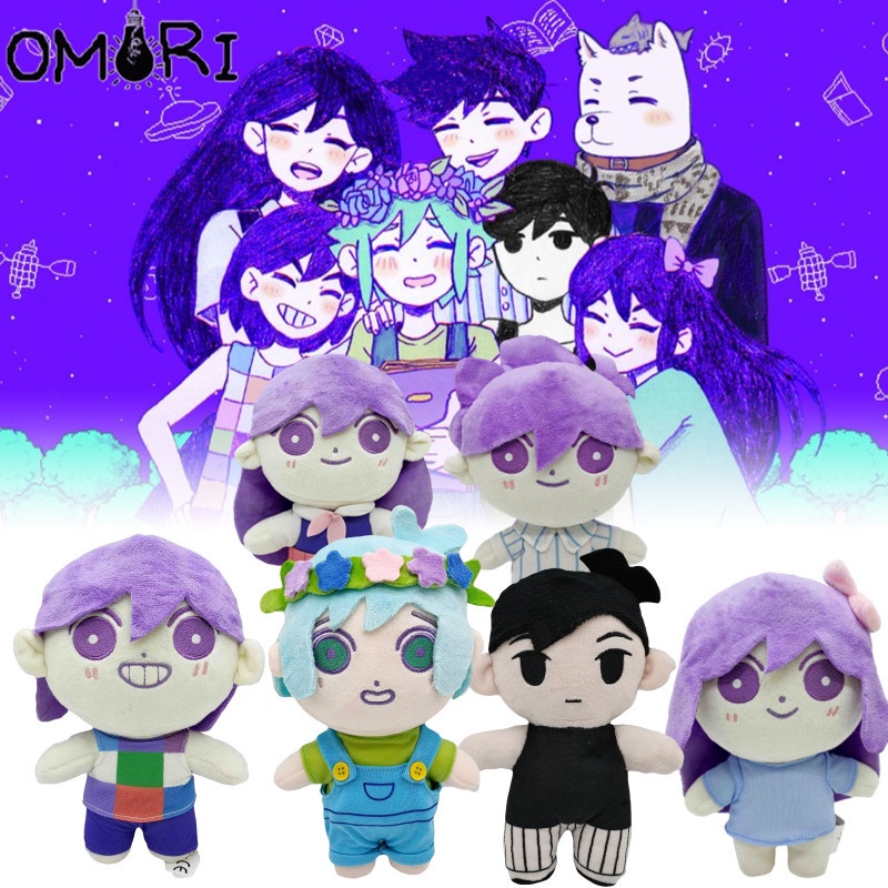 Omori Plush Doll Toys Basil Sunny Game Anime Figure Plushies Puppet ...