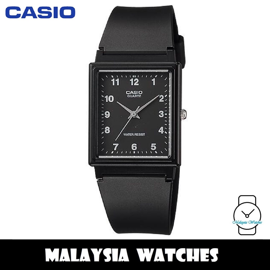 (100% Original) Casio MQ-27-1B Classic Quartz Analog Black Dial Black ...
