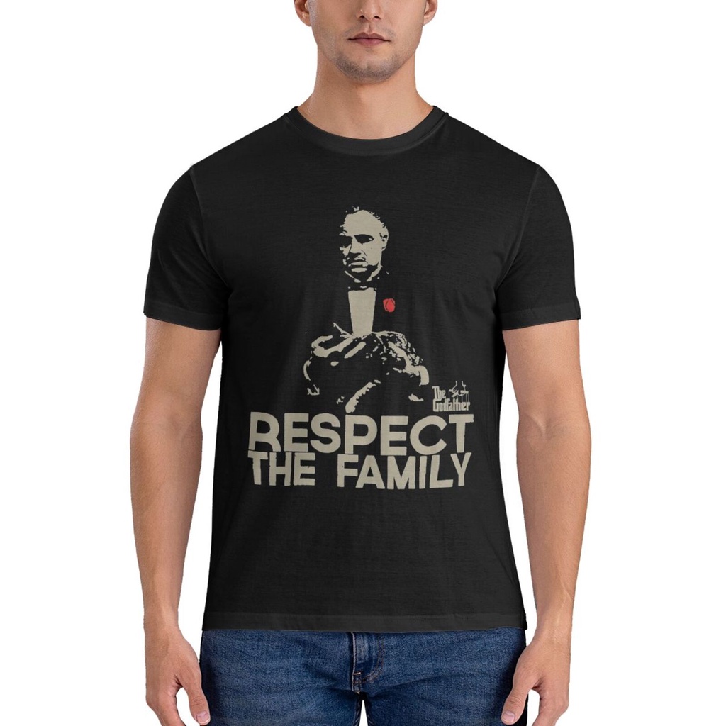 Godfather Respect The Family Don Vito Corleone Design Tshirts ...