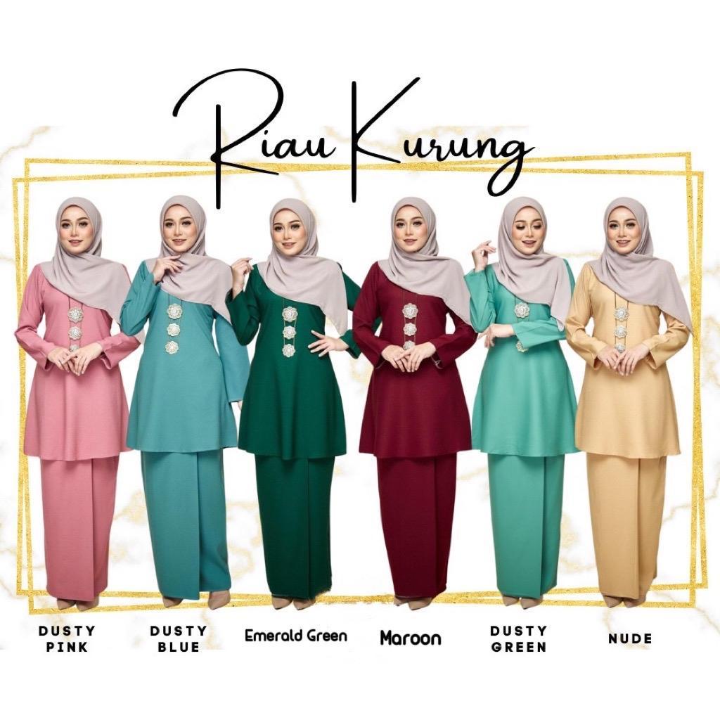 BAJU KURUNG RIAU CEY 100% IRONLESS | Shopee Malaysia