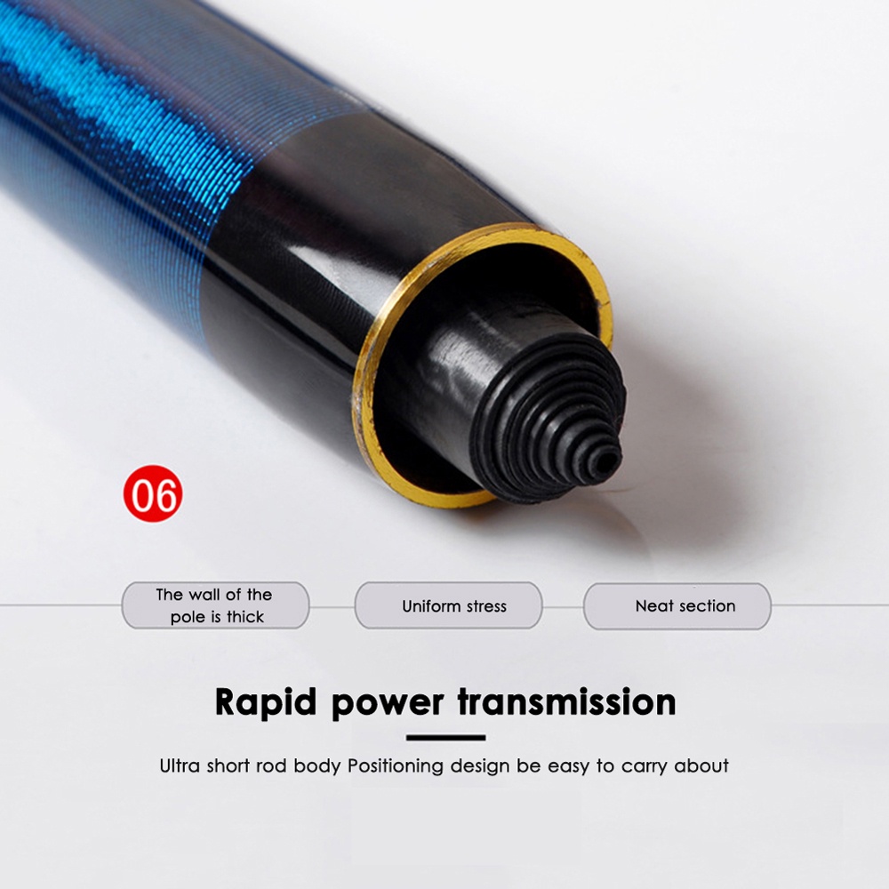 3.6-7.2M Adjustable Positioning Length Fishing Rod Telescopic Ultra ...