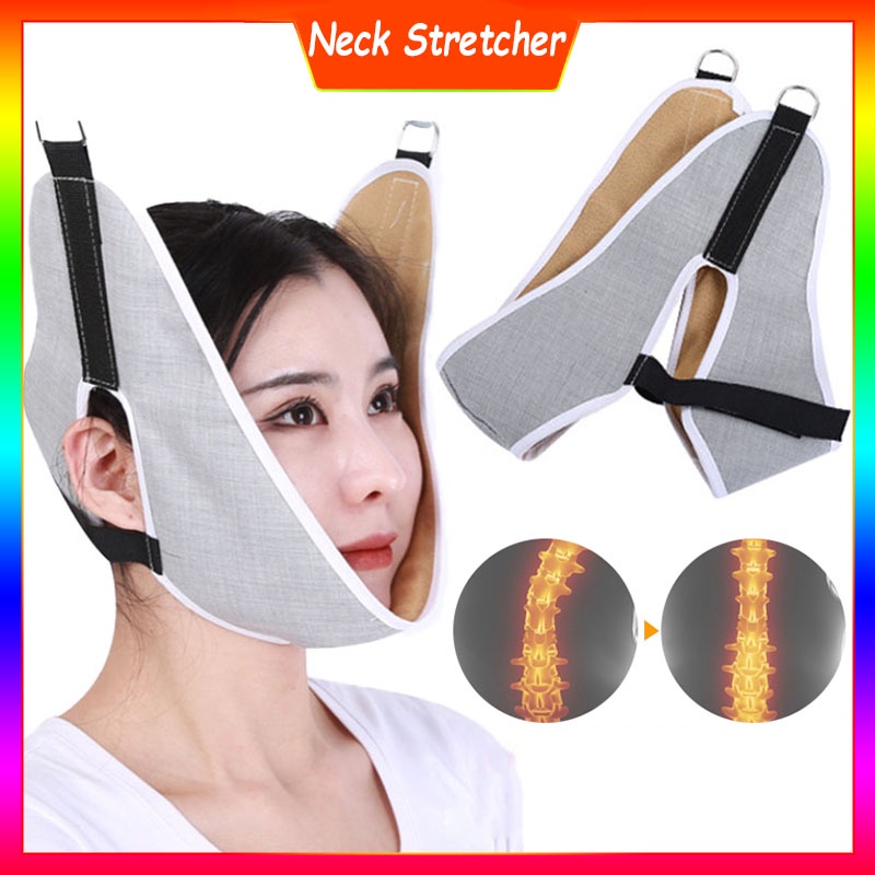 Cervical Traction Device Neck Belt Adjustable Hanging Neck Posture ...