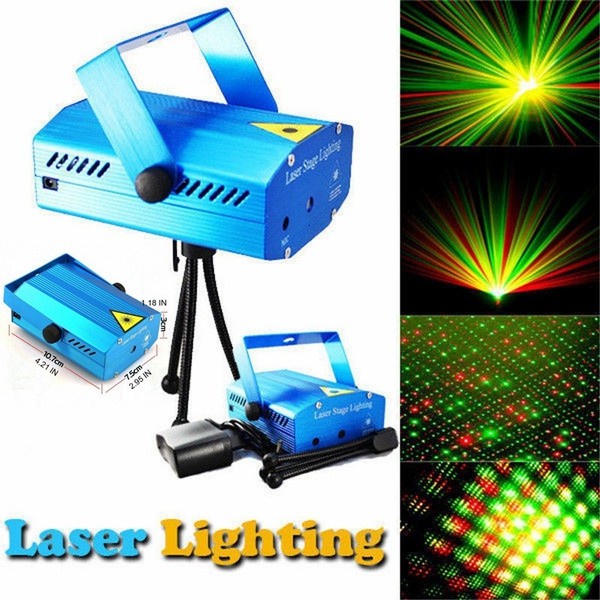 LED Laser Pointer Disco Stage Light Party Pattern Show Disco DJ Party ...