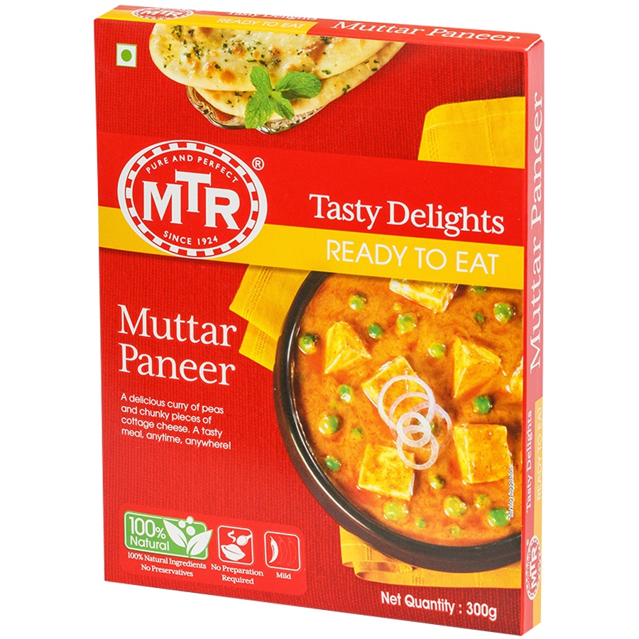 MTR Muttar Paneer 300g ready stock | Shopee Malaysia