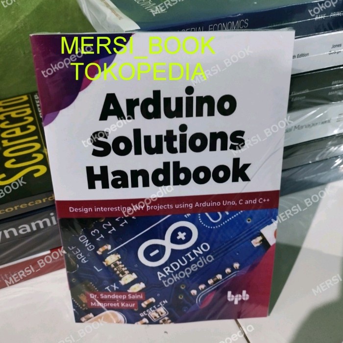 Arduino Solutions Handbook: Design interesting DIY projects | Shopee Malaysia
