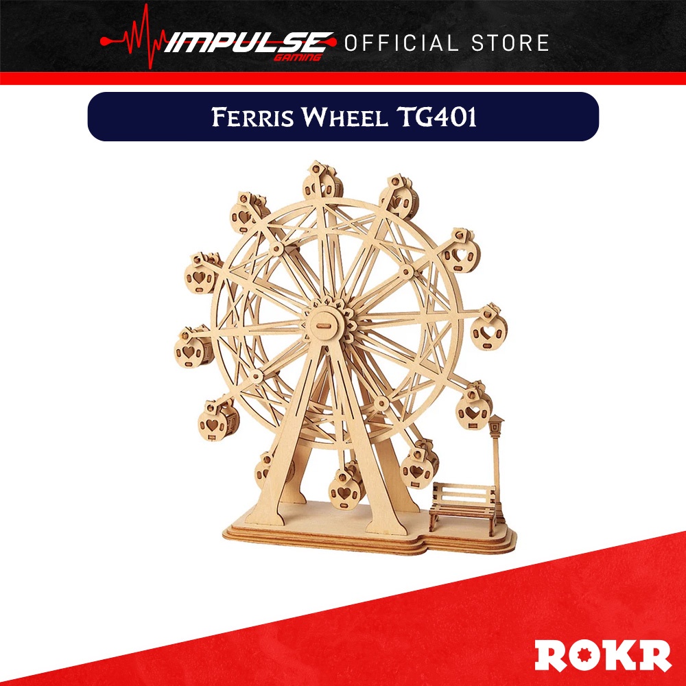Robotime ROKR Rolife Ferris Wheel TG401 | Shopee Malaysia
