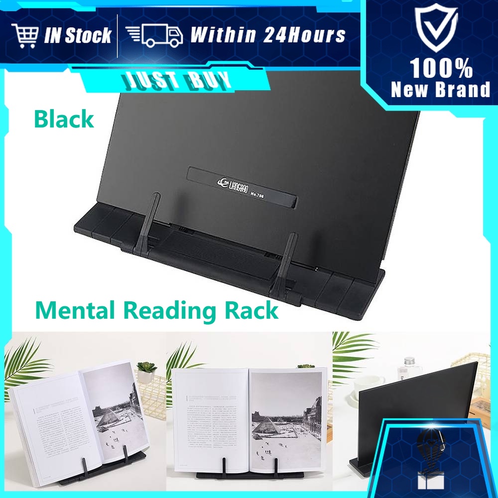 Adjustable Angles Metal Reading Rack Book Stand Desk Holder Orgainizer ...
