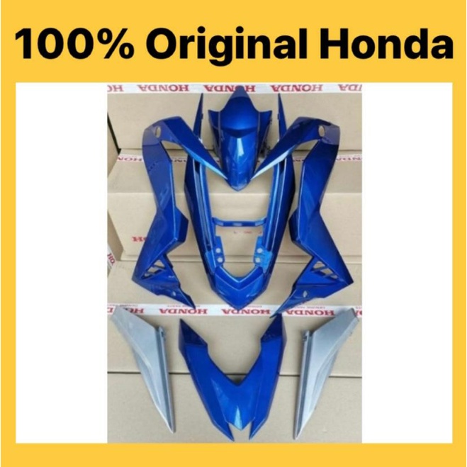 100% Original Honda RS150 V2 2020 RS150R RS 150 R V2 COVER SET BODY COVER COMPLETE SET COVER SET ...