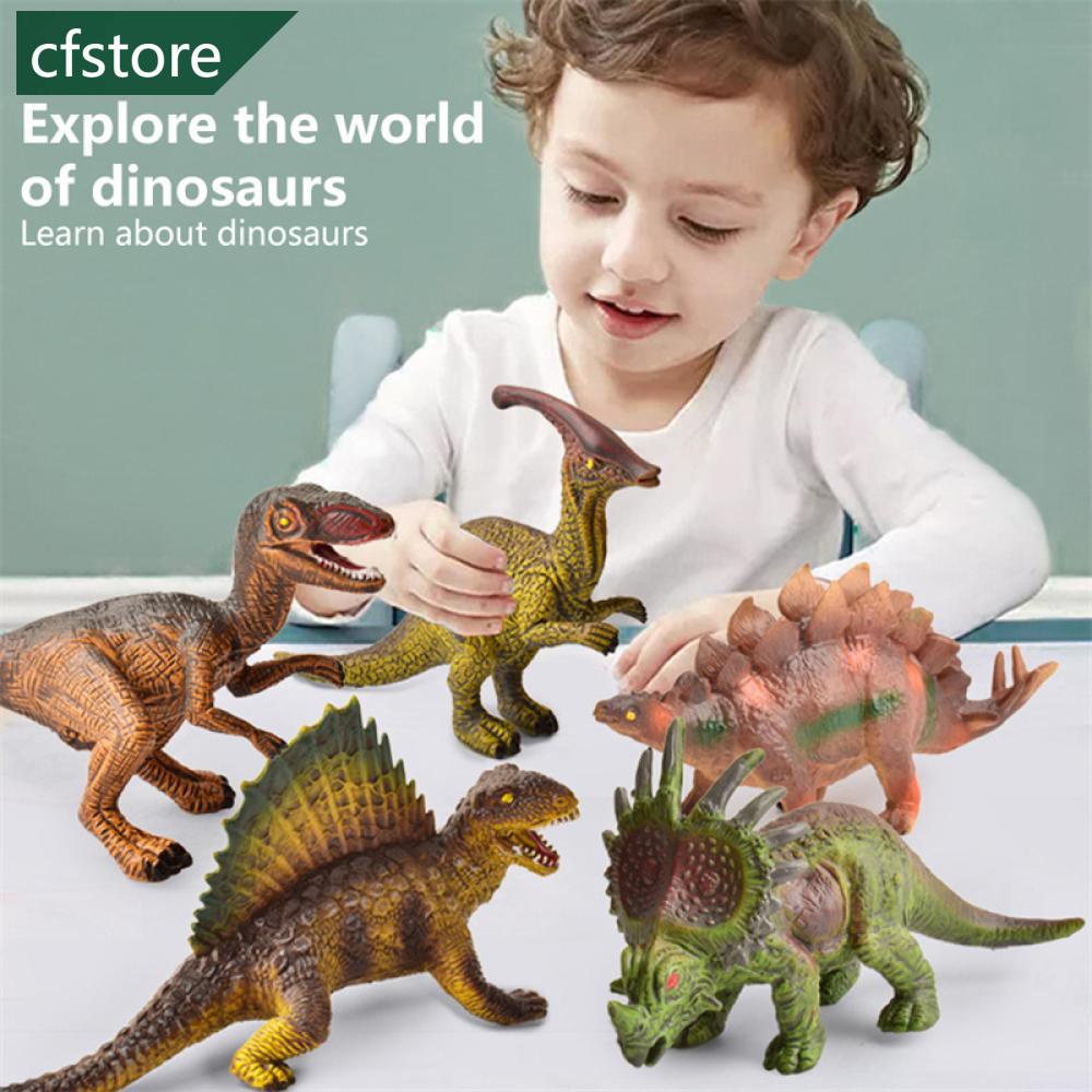 CFSTORE 4pcs/set Small Dinosaur Model Toy Mini Jurassic Tyrannosaurus ...