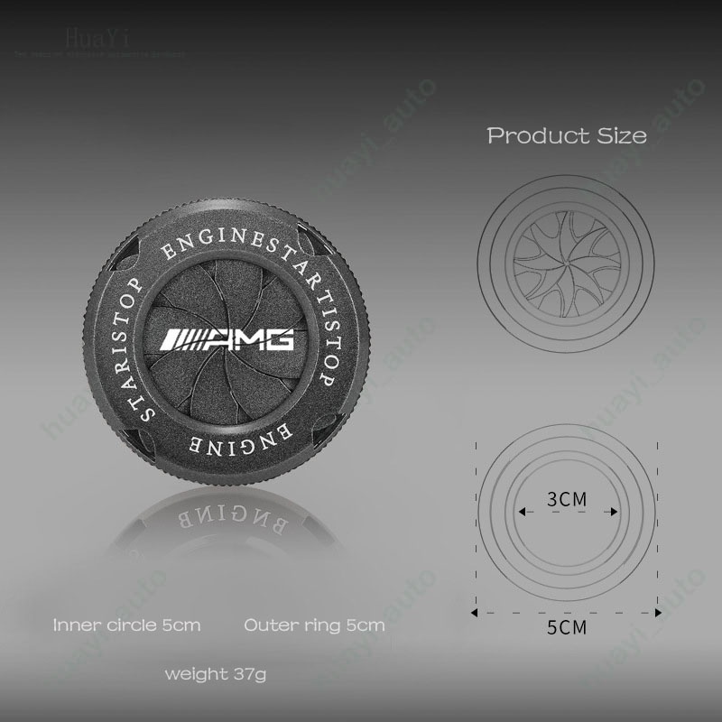 Mercedes-Benz AMG Car Practical Decorative Accessories Engine Start ...
