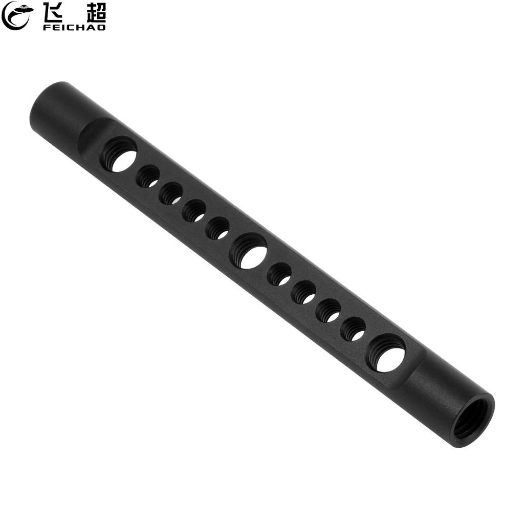 FEICHAO DSLR Camera Rig 15mm Cheese Rod Bracket 1/4" 3/8" Screw Holes ...
