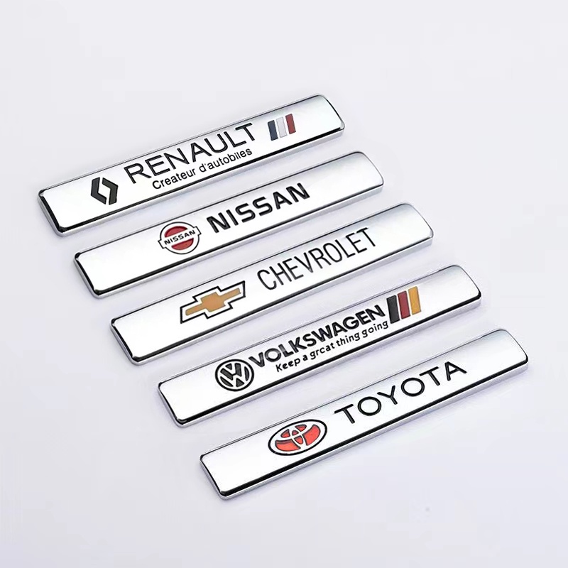 3D Metal Car Sticker Auto Badge Emblem Decal Trunk sticker letter ...