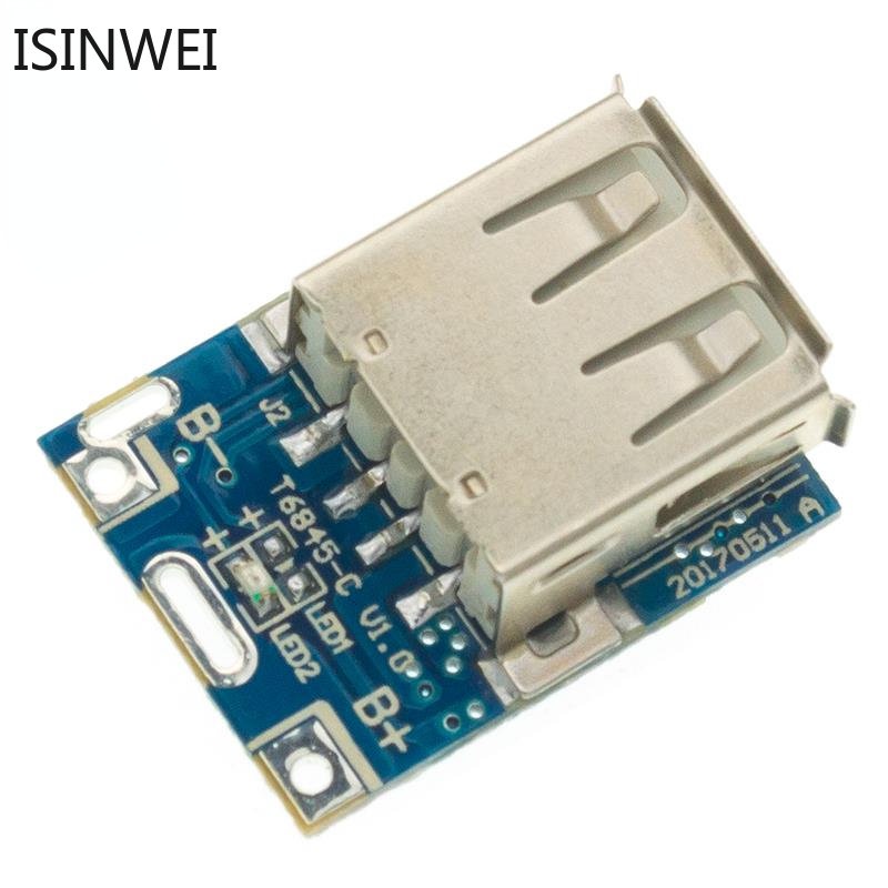 5V Boost Step Up Power Module Lithium LiPo Battery Charging Protection ...