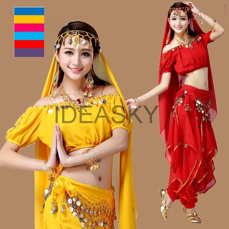 Egyptian Oriental Indian Dance Costume Bollywood Belly Dance Costume