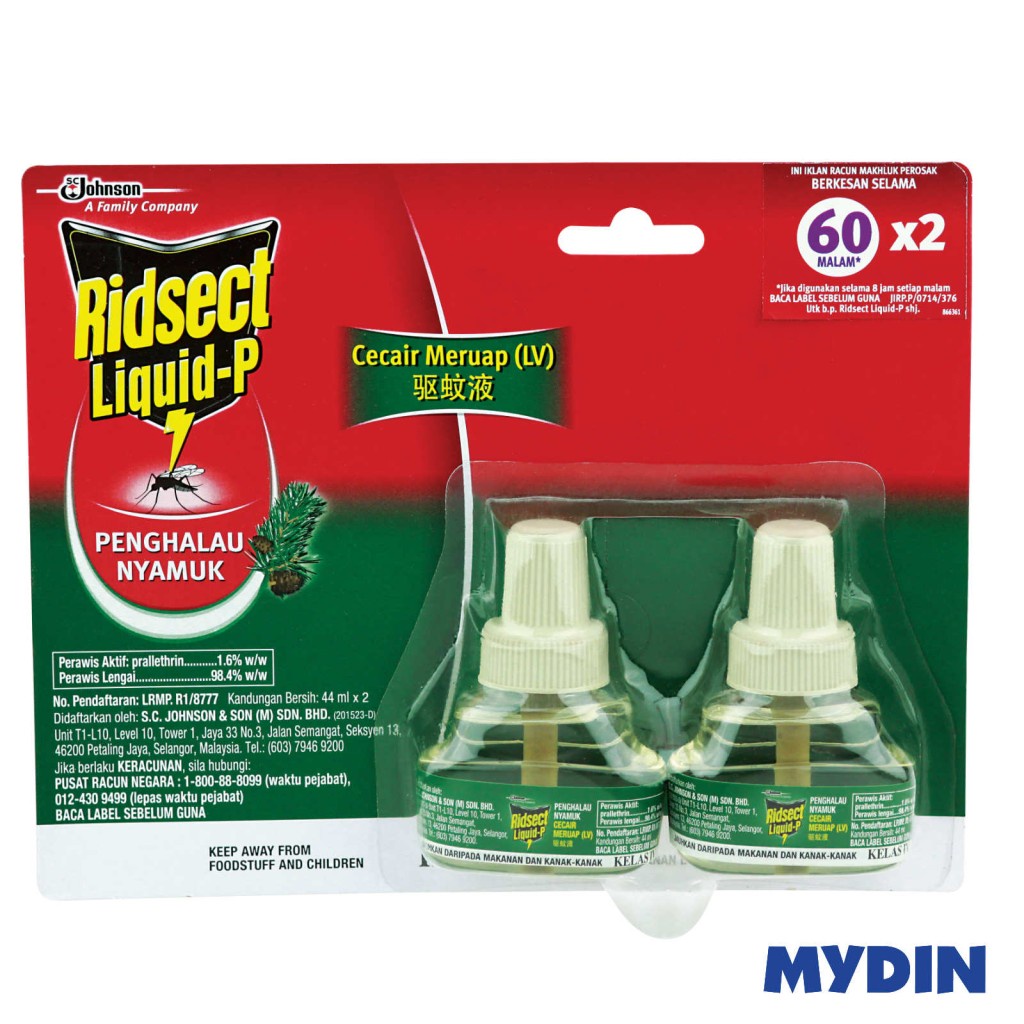 Ridsect Liquid-P Twinpack Refill (2 x 44ml) | Shopee Malaysia