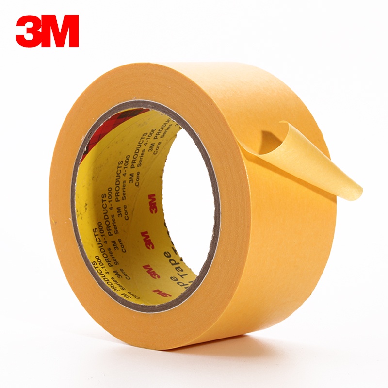 3M 244 High Temperature Paper Masking Tape For Automotive Car Painting ...