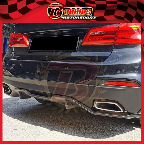 BMW G30 2017 M-TEK Performance Rear Diffuser | Shopee Malaysia