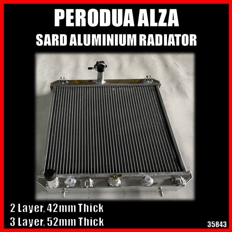 Perodua Alza SARD Aluminium Radiator | Shopee Malaysia