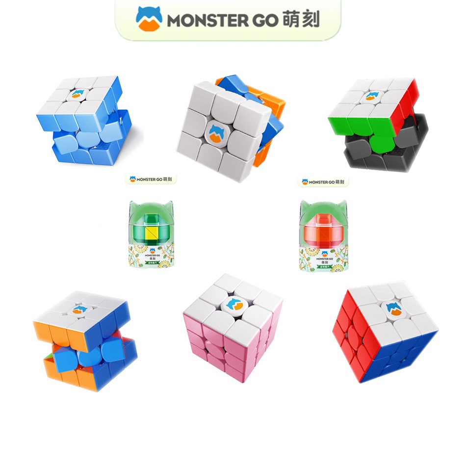 GAN 356 3X3 Monster Go MG Series Magic Cube Magnetic Cube Speed Cubes ...