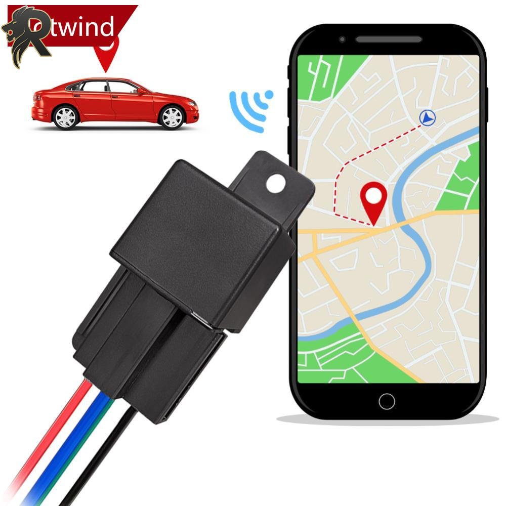 RL Car Tracking Relay GPS Tracker Device GSM Locator Remote Control ...