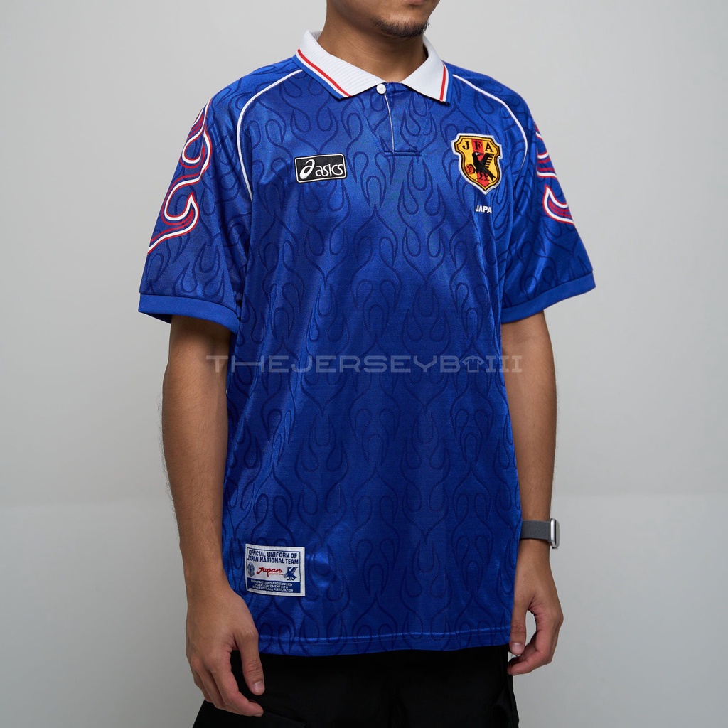 Japan 1998 Home Short Sleeve Jersey | Shopee Malaysia