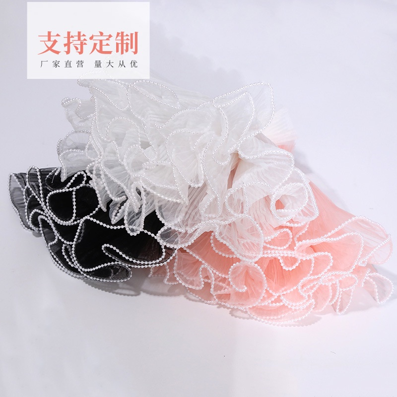 【READY STOCK】Lace Wave Mesh Wrapping Roll Wave Netting Wrapping Paper ...
