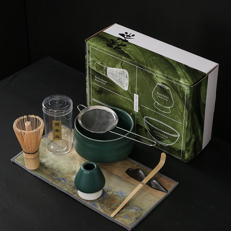 Matcha Tea Set, Matcha Bowl and Whisk set, Matcha Starter Kit, Matcha ...