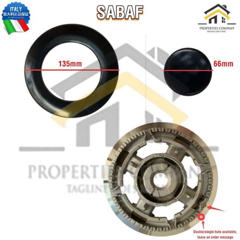 SABAF stove head gas stove accessories stove 5 generation with edge ...