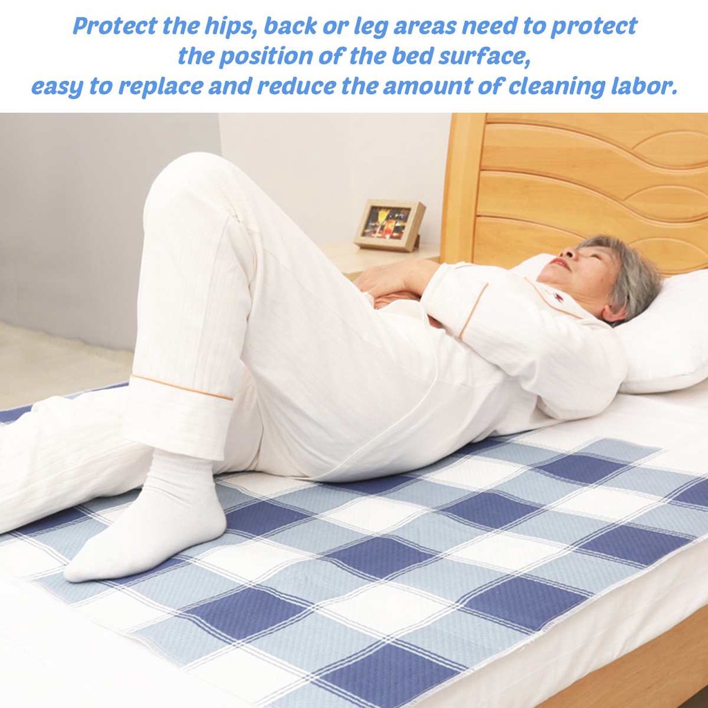 Urine Mat Incontinence Pad Bed Pad Adult Diaper Nappy Bed Sheet Under ...