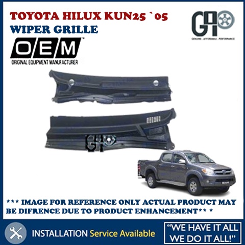 Toyota Hilux KUN25 2005 Wiper Panel Air Grille | Shopee Malaysia