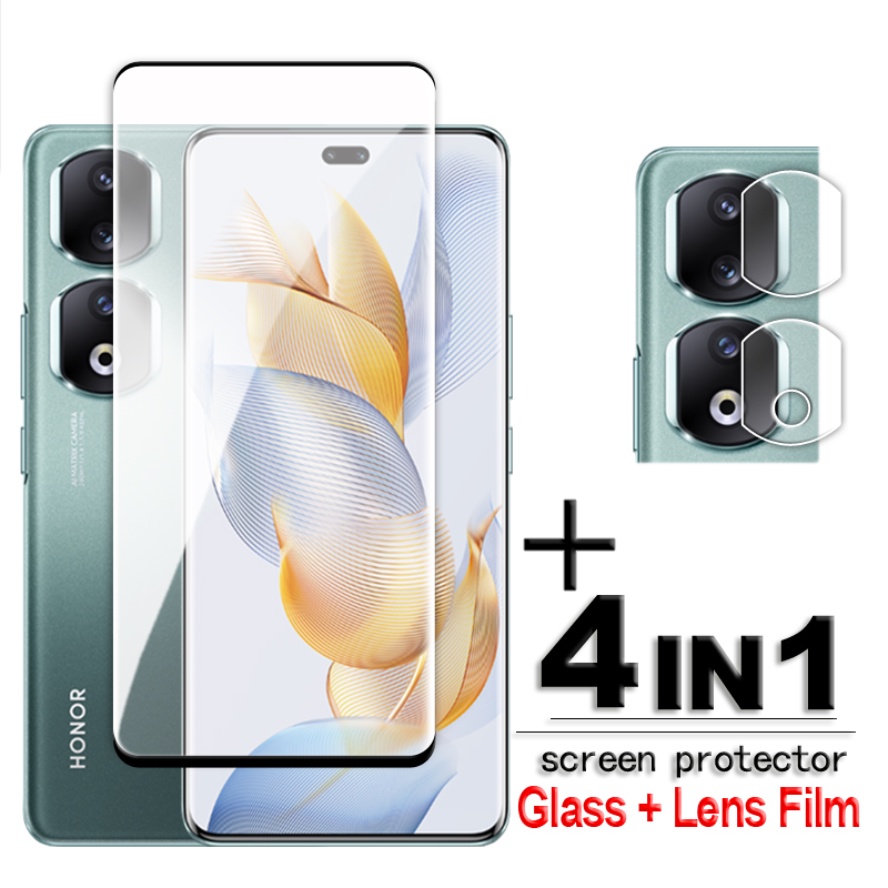 4in1 For Honor90 Honor 90 80 70 Pro Tempered Glass Screen Protector For ...