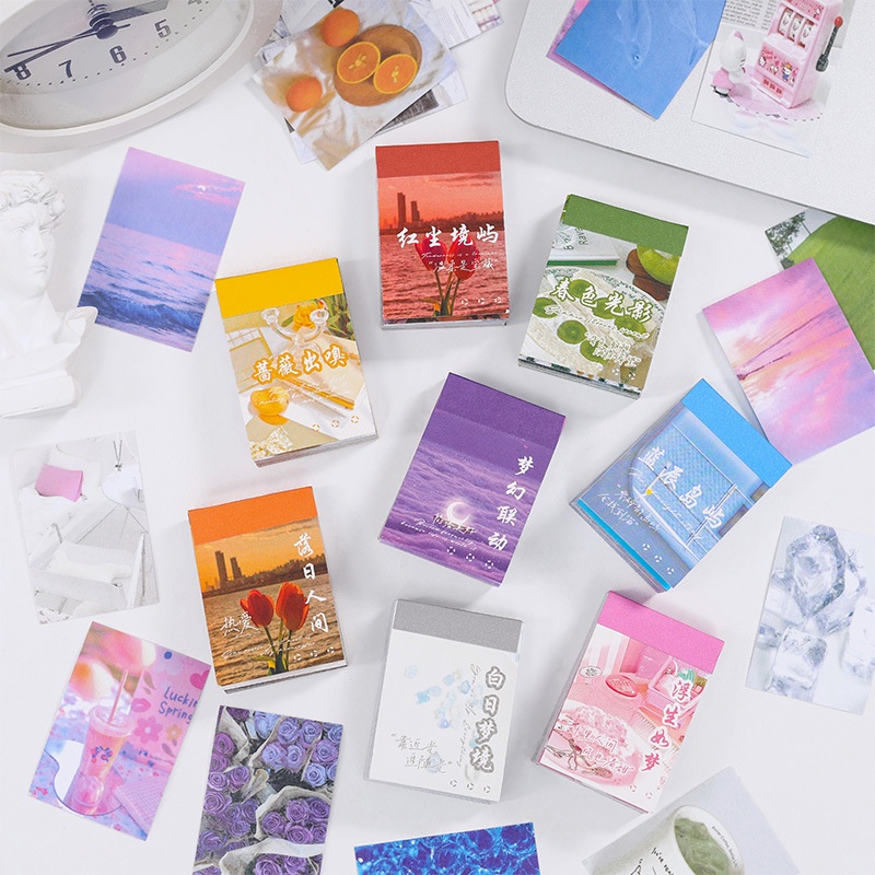 Journamm 50patterns Ins Mini Stickers DIY Scrapbooking Collage Junk ...