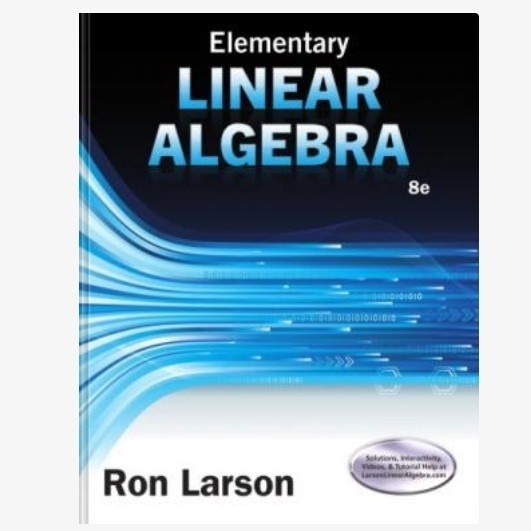 Elementary Linear Algebra Ron Larson | Shopee Malaysia
