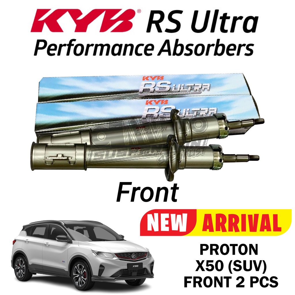 PENYERAP HENTAK KYB RS ULTRA UNTUK PROTON X50 (2020~) – DEPAN, BELAKANG ...