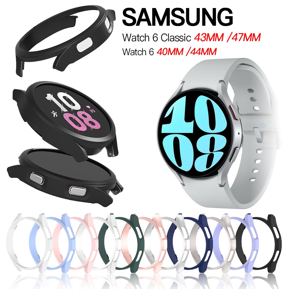 Watch Case for Samsung Galaxy Watch 6 40mm 44mm PC Hard Protective ...